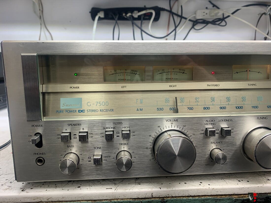 Sansui G-7500 Pure Power Stereo DC Receiver Photo #5289483 - Canuck ...
