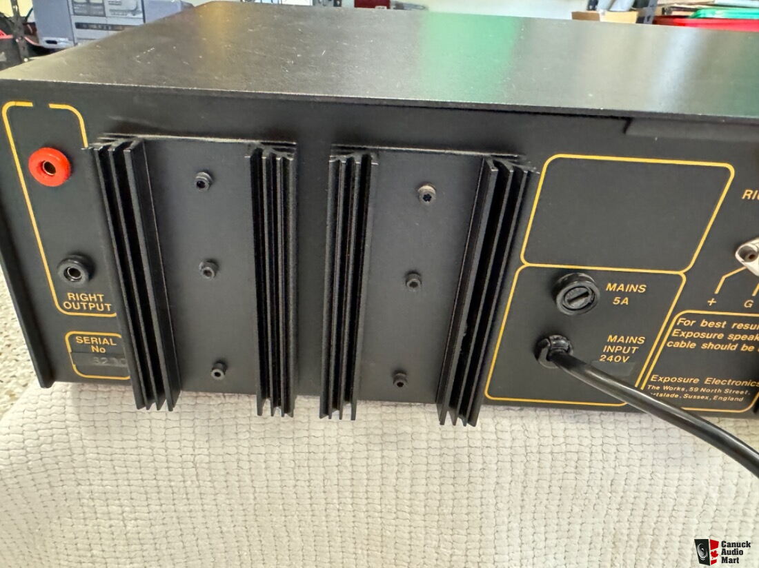 Exposure IV Stereo Amplifier Photo #5289774 - UK Audio Mart