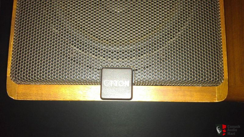 rare vintage Canton speakers Made In Germany SOLID WALNUT CABS Photo ...