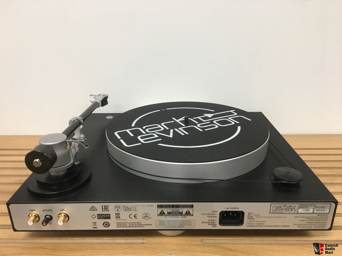 Mark Levinson №5105 High Preformance Turntable Photo #5290614 - Canuck ...