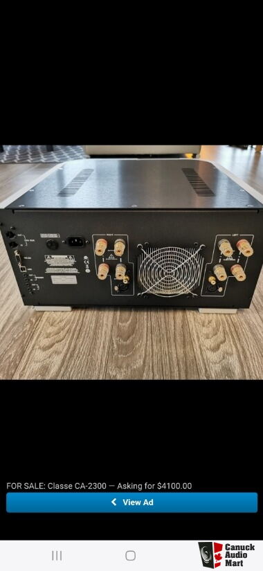 Classe audio Ca 2300 Photo #5291467 - Canuck Audio Mart