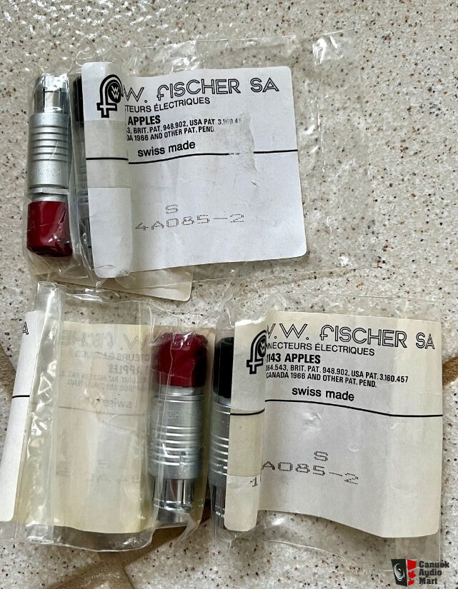 Mark Levinson / Fischer S104 Speaker connectors for ML3, 20 and 20.6 ...