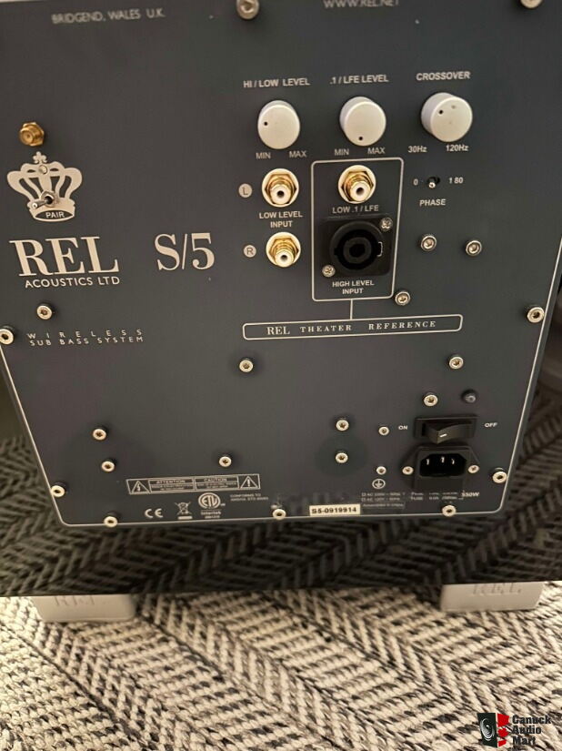 REL S/5 Sho Subwoofer Photo #5293255 - Canuck Audio Mart