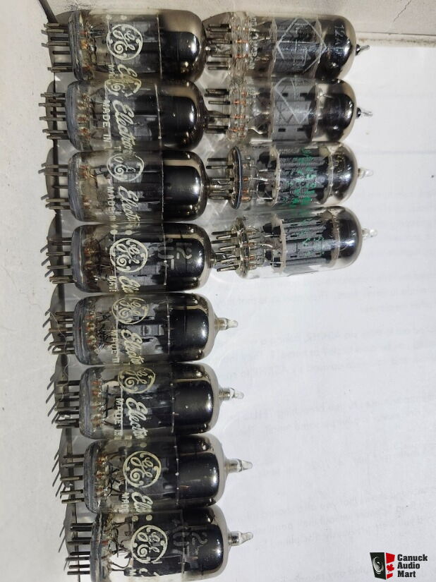 Lot of 12 12au7/5814 & 12 12at7/6201 Tubes Photo #5293294 - Canuck ...