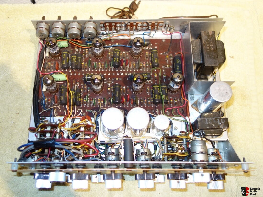 Lafayette KT600 stereo tube preamplifier