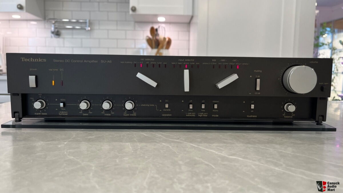 Technics su-a6 preamplifier,perfect working,, free ontario shipping ...