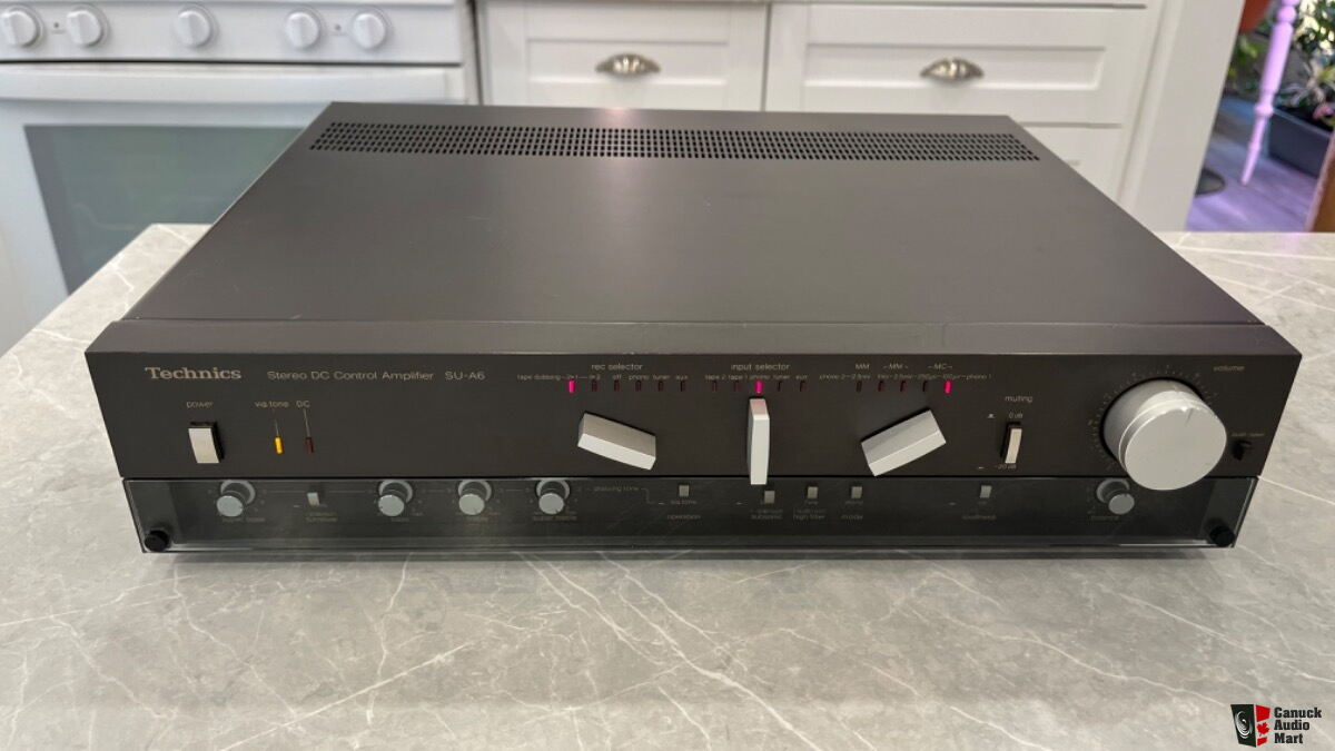 Technics su-a6 preamplifier,perfect working,, free ontario shipping ...
