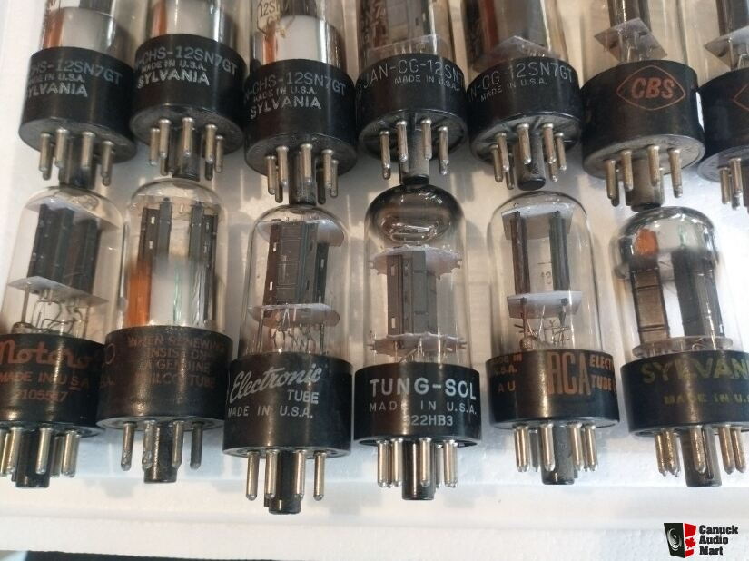1960's 12SN7 Tubes Photo #5296170 - US Audio Mart