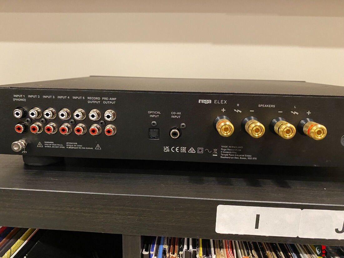 Rega Elex MK 4 - Mint As New Photo #5296834 - Canuck Audio Mart