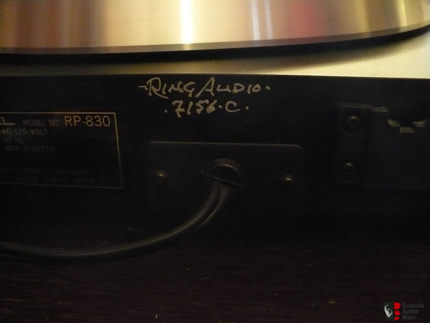 Rotel RP-830 Manual Turntable Photo #529748 - Canuck Audio Mart