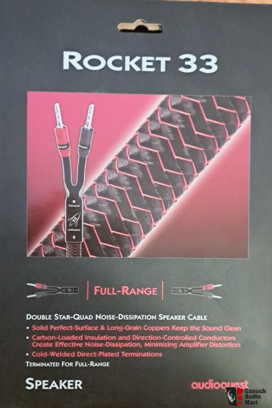 Audioquest Rocket 33 full range For Sale - US Audio Mart