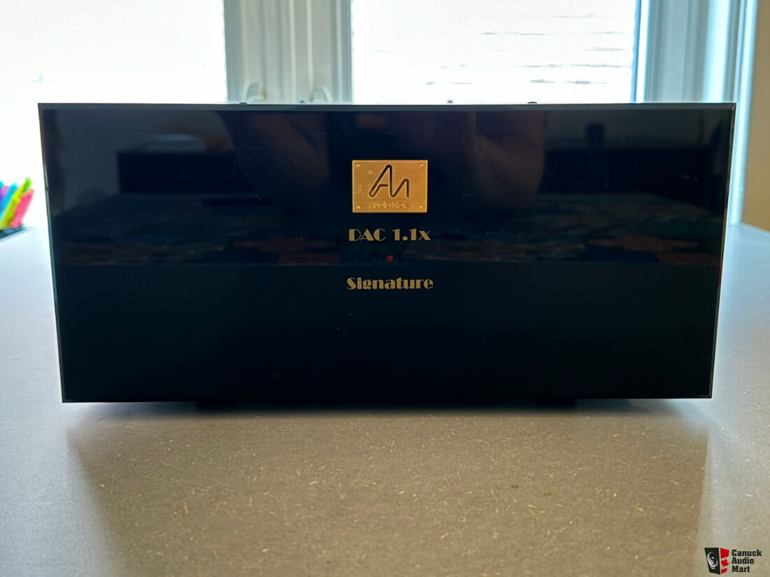 Audio Note UK DAC 1.1x Signature with Amperex Holland tubes Photo ...