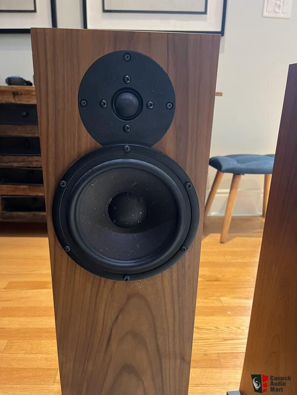 Kudos X3 Floor Standing Speakers in Walnut Finish Photo #5299626 - UK ...