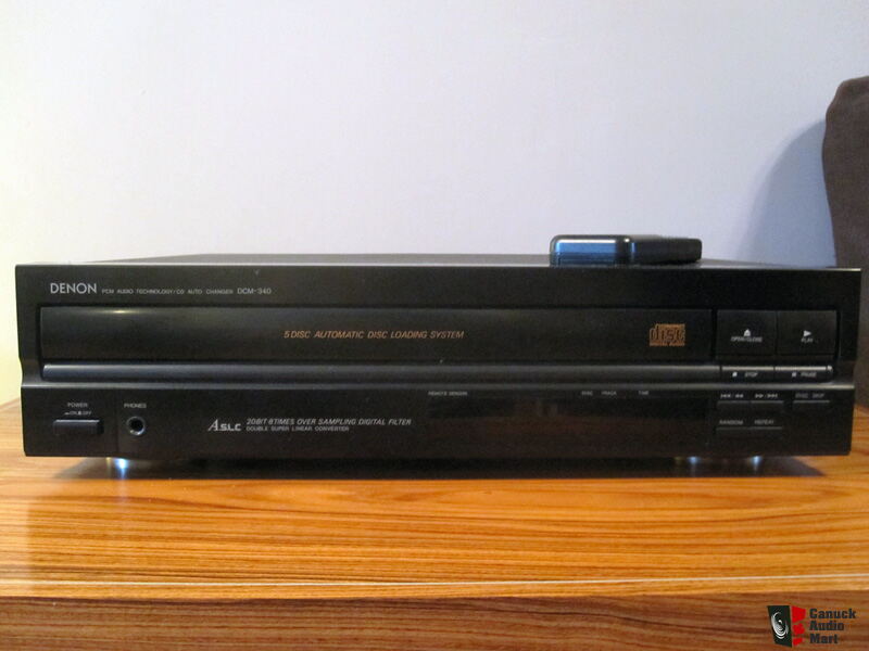 Denon DCM-340 5-Disc CD Player Photo #530021 - US Audio Mart