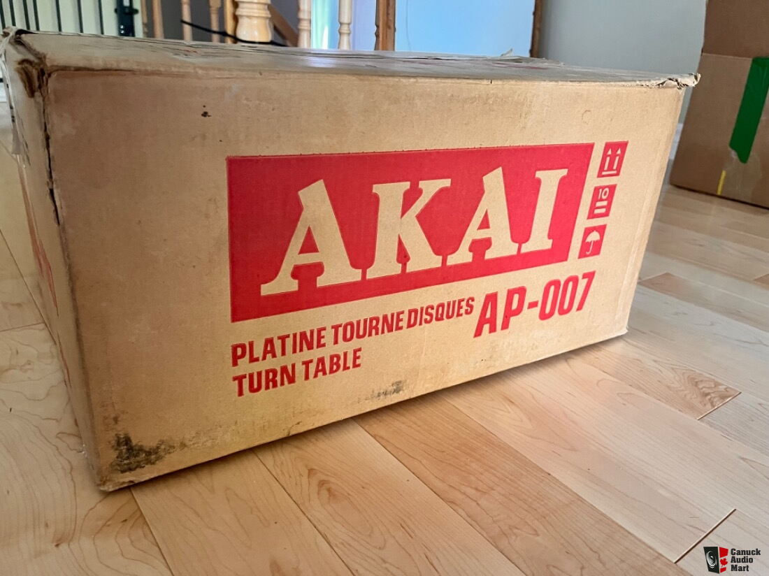 Akai AP-007 Automatic Turntable For Sale - Aussie Audio Mart