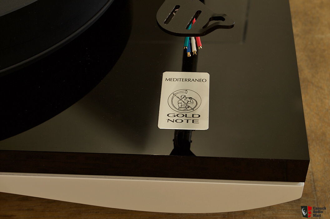 Gold Note Mediterraneo Turntable SEE PHOTO Dealer Ad - US Audio Mart