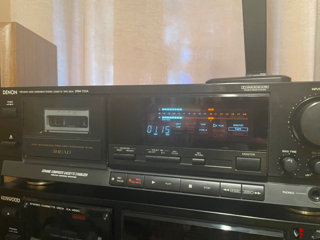 Gorgeous Denon DRM-700a 3-head cassette deck