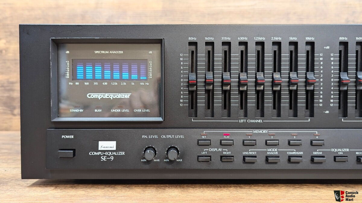 Sansui SE-9/ Compu Stereo Graphic Equalizer/ Serviced and Tested ...