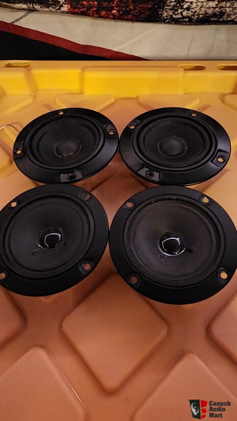 3 inch midrange and tweeters For Sale - US Audio Mart