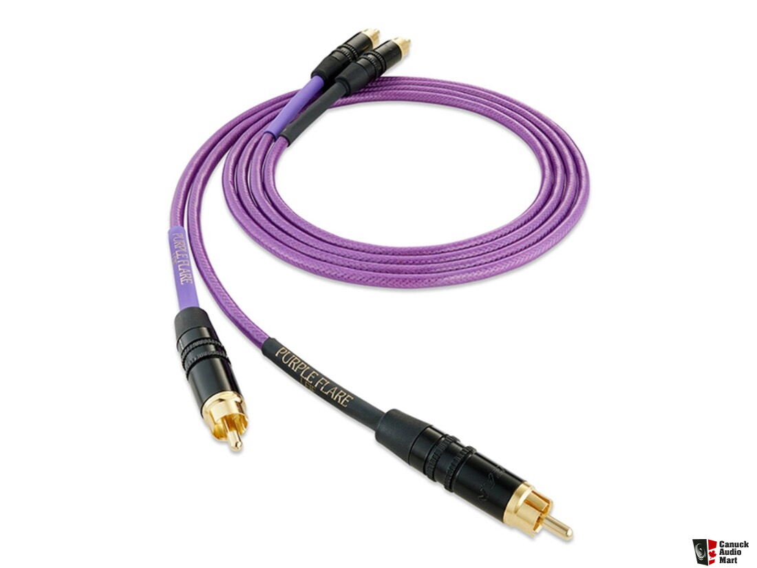 Nordost Purple Flare Interconnect Cable (RCA 1M): Excellent Trade-In ...