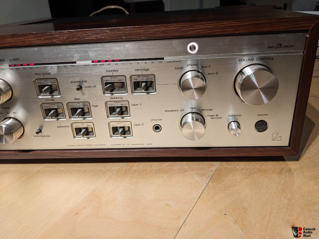 Luxman integrated amplifier and tape deck Photo #5305742 - Canuck Audio ...