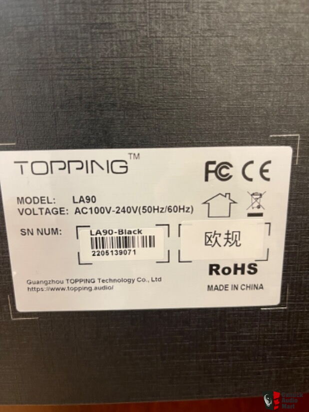 Topping LA 90 amplifier Photo #5307220 - US Audio Mart