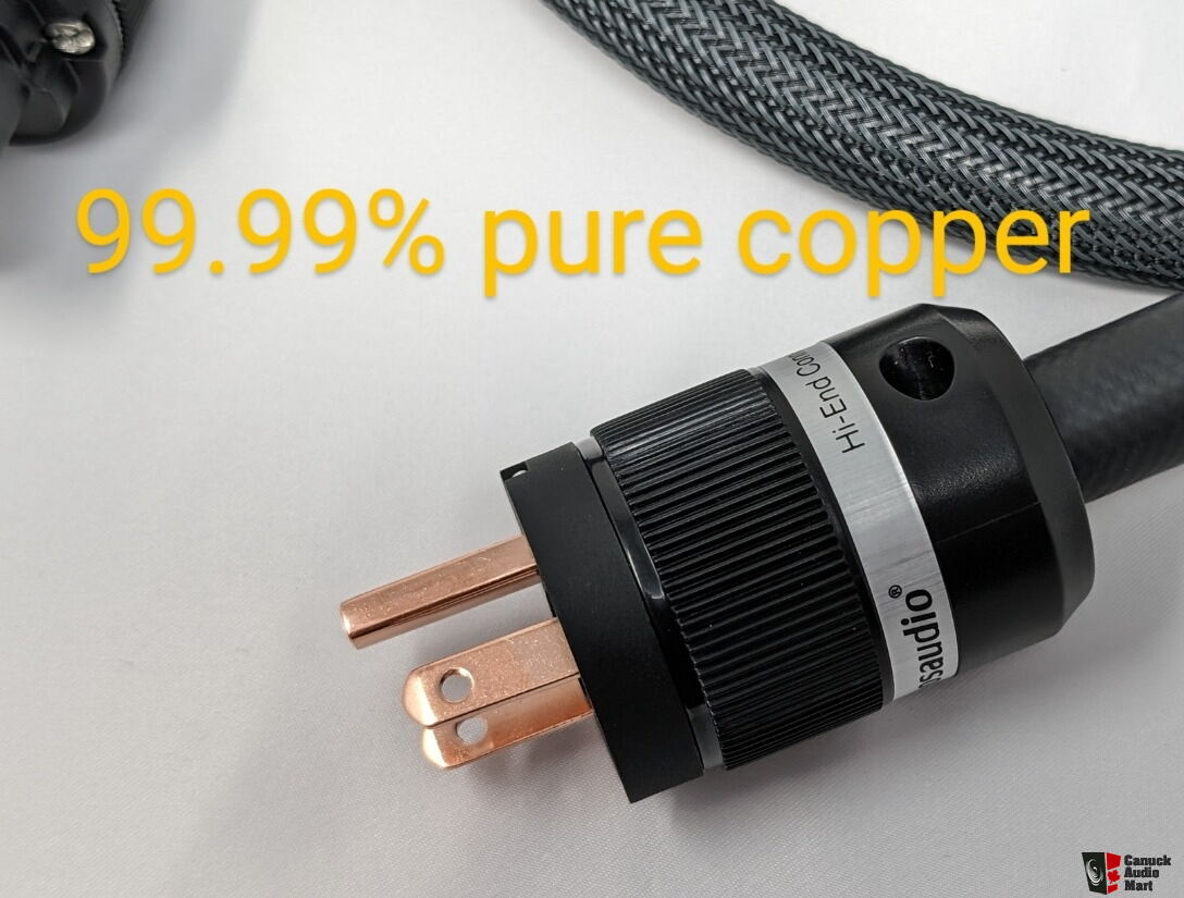 LIQUIDATION: Pure Copper 10AWG Cord - High-end fiberglass plugs - Only ...