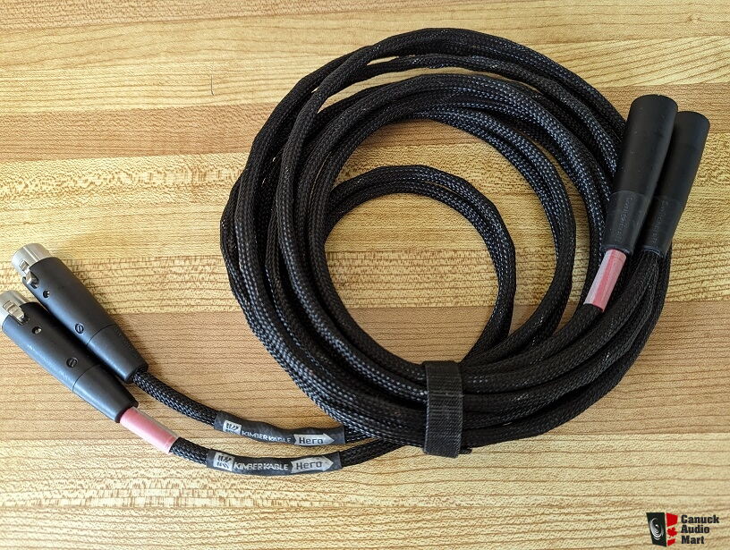 Kimber Kable Hero Interconnect XLR connectors (3 meter) For Sale - US ...