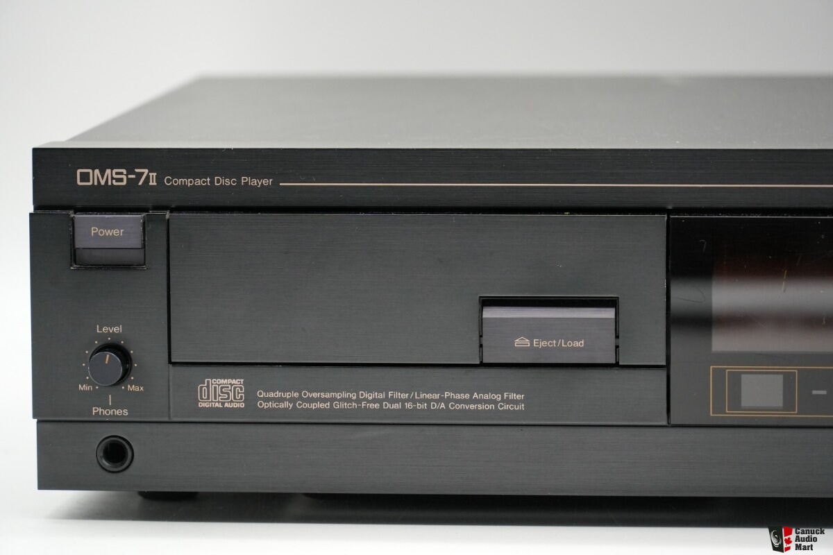 Nakamichi Compact Disc (CD) Player (OMS-7II) with Original Box Photo ...