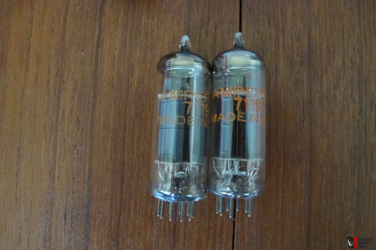 Vintage 7119 Amperex Tubes For Sale - Canuck Audio Mart