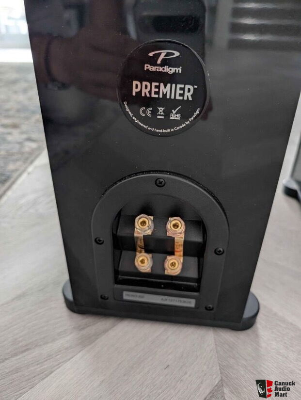 Paradigm Premier 800f floor standing speakers in beautiful black finish ...