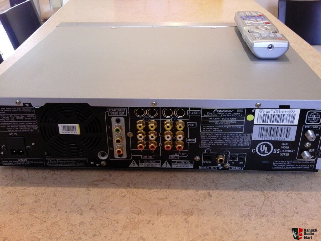 Pioneer Elite DVR-7000 DVD Recorder Photo #531369 - Canuck Audio Mart