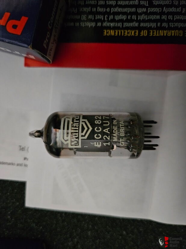 12AU7, 12AU7A and 12AX7 Vintage Tubes for Sale - most NOS + matched ...