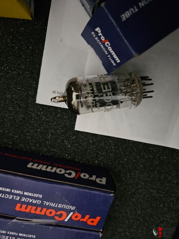 12AU7, 12AU7A and 12AX7 Vintage Tubes for Sale - most NOS + matched pairs