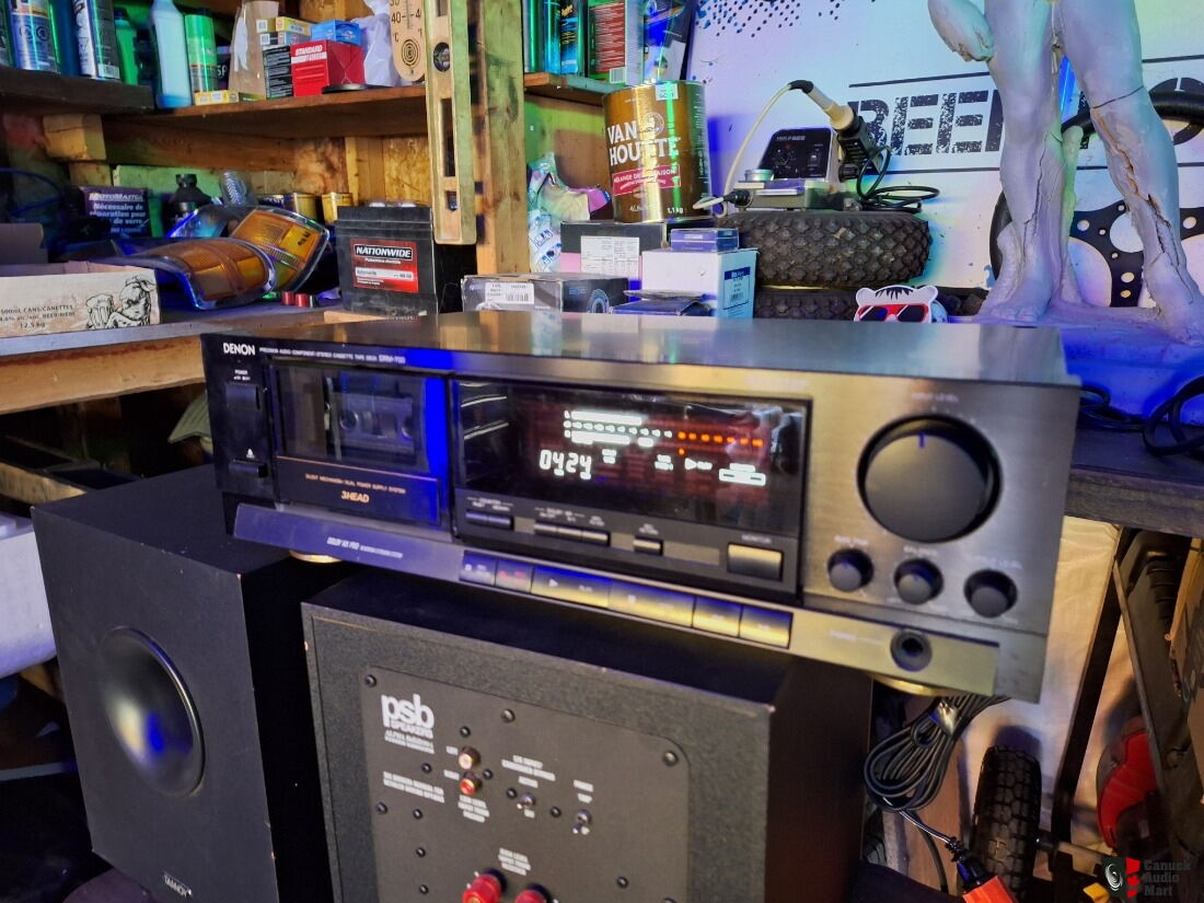 Denon drm700 3 head cassette deck For Sale - US Audio Mart