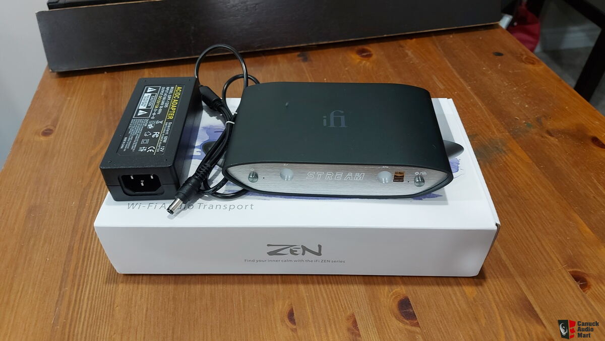 ifi zen stream with 60w/5amp power supply. roon ready For Sale - US ...
