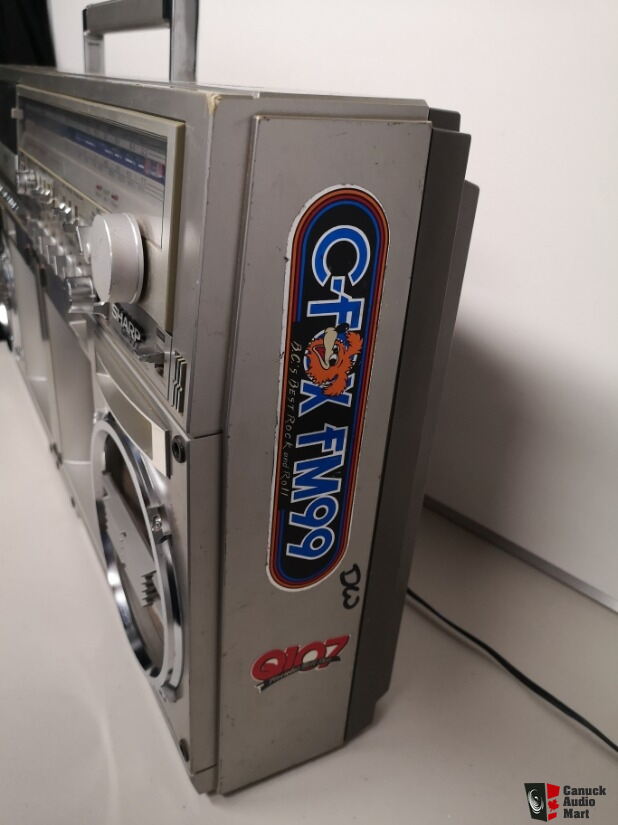 Sharp GF-777 Vintage Boombox