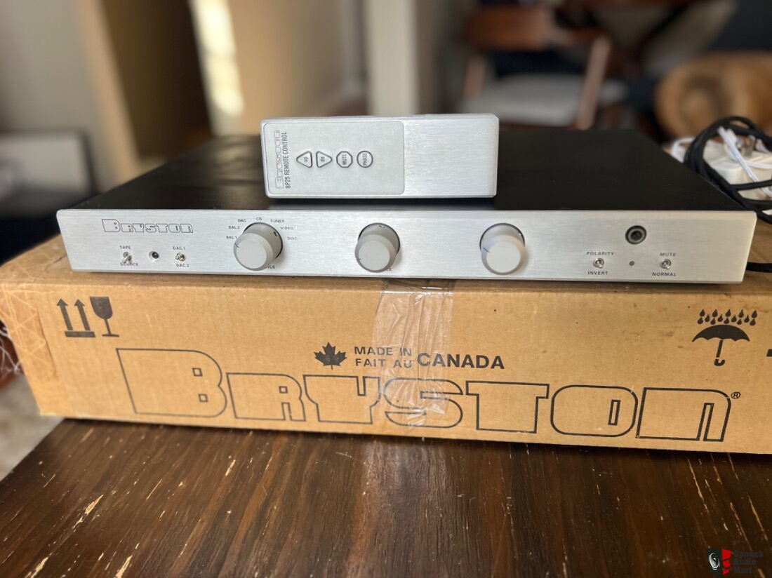 Bryston BP25 Preamp Silver / Black For Sale - Canuck Audio Mart