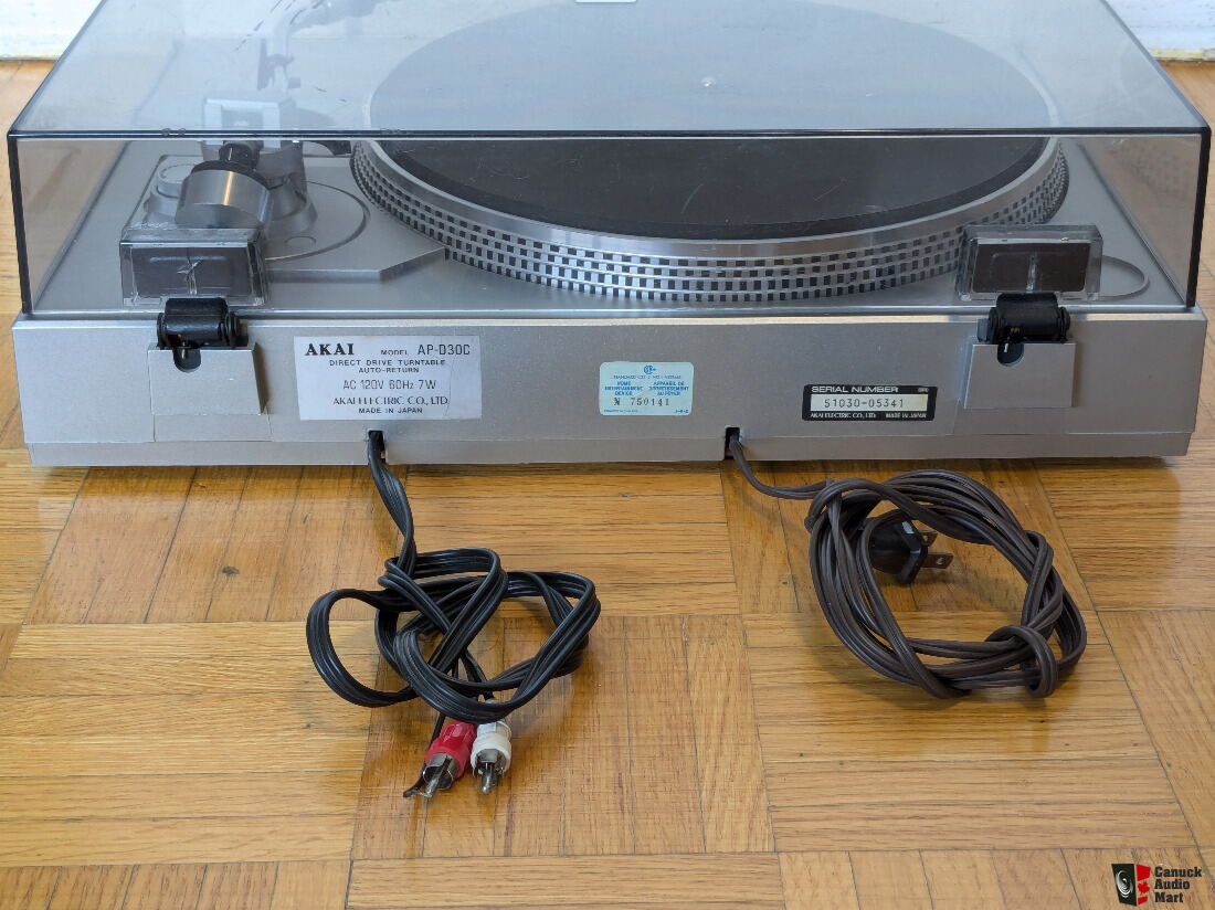 AKAI AP-D30 direct drive auto-return turntable Photo #5321975 - UK ...