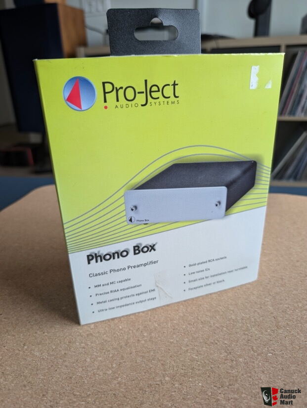 Project Phono Box - MM/MC Phono Preamp !!FREE shipping!! For Sale - US ...