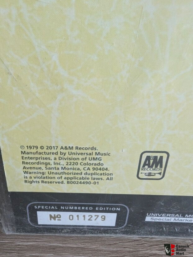 MOFI Sealed Vinyl - The Cars, Dire Straits, Supertramp & ELO - FREE ...
