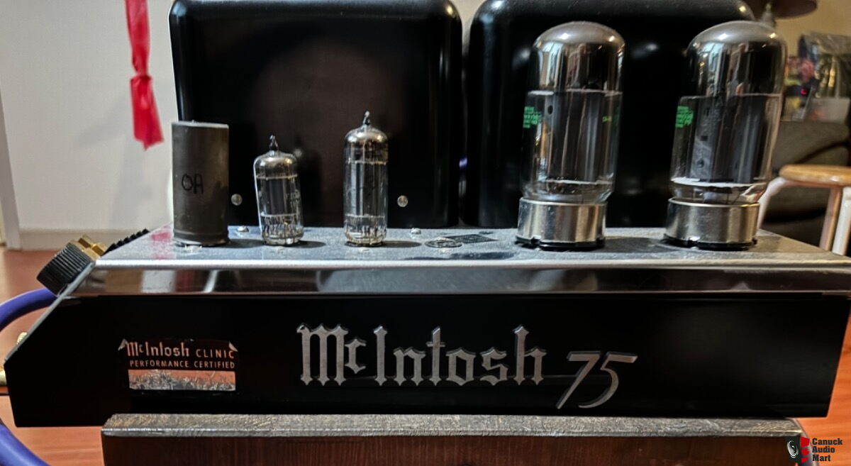 McIntosh MC 75 pair Photo #5323641 - Canuck Audio Mart