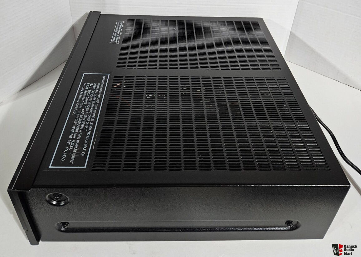 Recapped & Serviced Proton D1200 Power Amp Photo #5325575 - Canuck ...