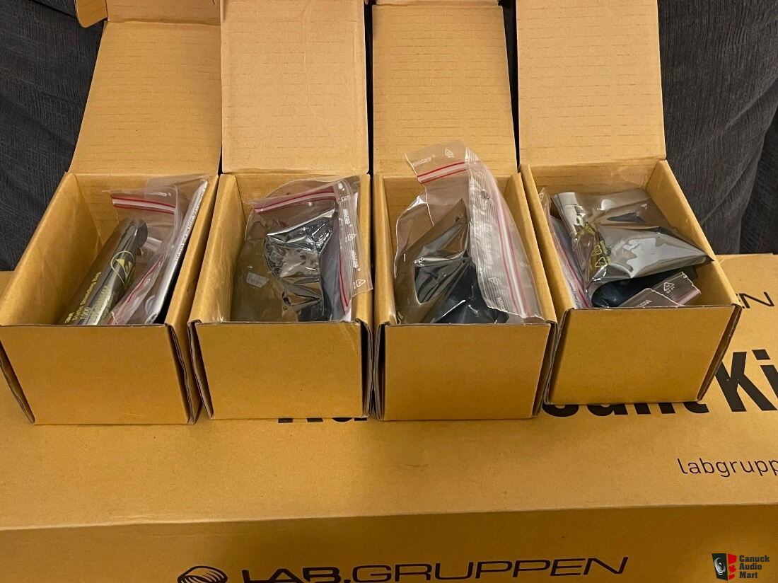 2x Lab Gruppen Lucia 240/2M Amps 120W Stereo Amps w/Rackmount kit ...