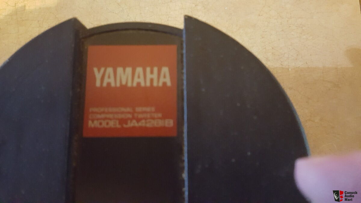 hard to find yamaha professional bullet tweeter Photo #5325986 - Canuck ...