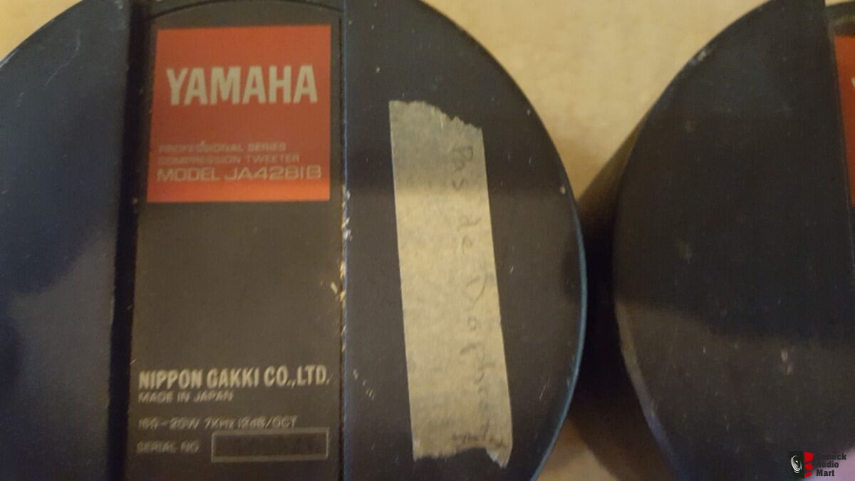 hard to find yamaha professional bullet tweeter Photo #5325986 - Canuck ...