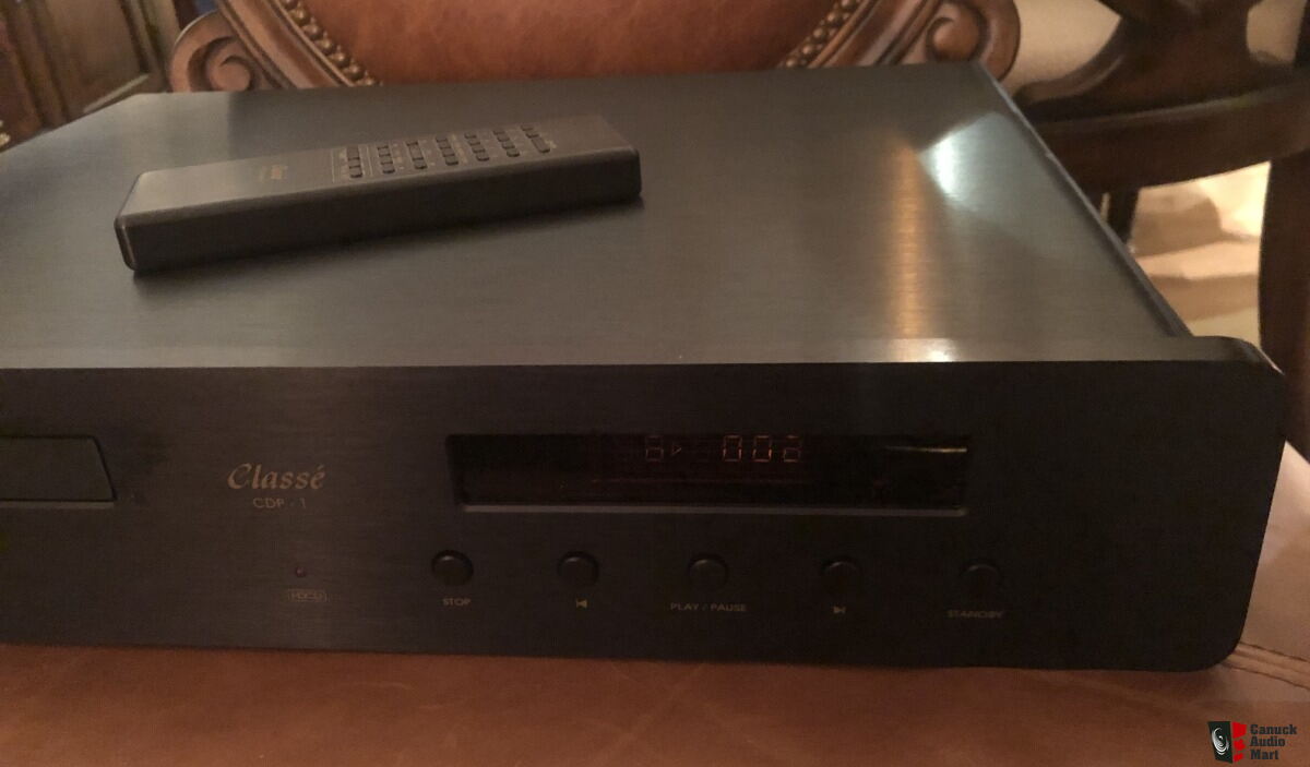 Classe Audio CDP-1 CD Player w UA D20400A DAC; Original Remote and ...