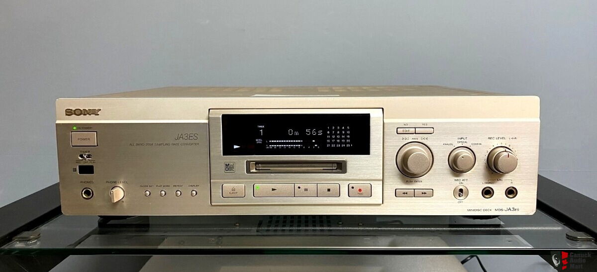 Sony MDS-JA3ES Hi-End Minidisc Deck w/Remote! For Sale - UK Audio Mart
