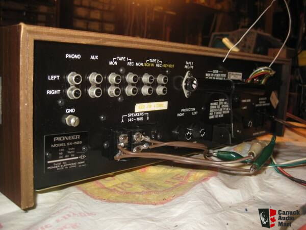 Clean Vintage Pioneer SX-525 Stereo Receiver..Serviced Photo #5327663 ...