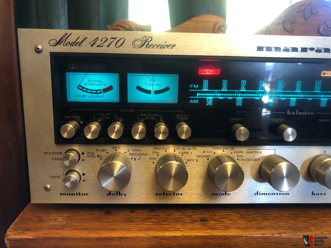 Marantz 4270 Vintage Receiver Photo #5327894 - Canuck Audio Mart